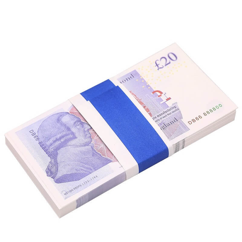 PROP MONEY UK £20 GBP POUNDS REALISTIC MONEY – PlayMovieMoneyUK